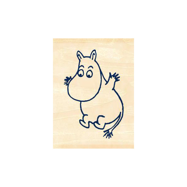Moomin Moomintroll Rubber Stamp