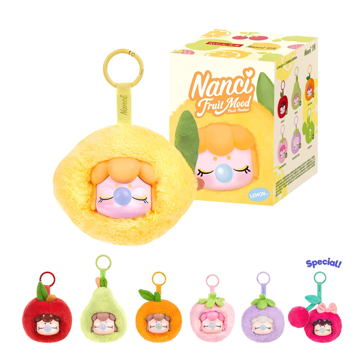 Nanci Plush Blind Box: Fruit Mood Pendant Charm – Little Craft Place