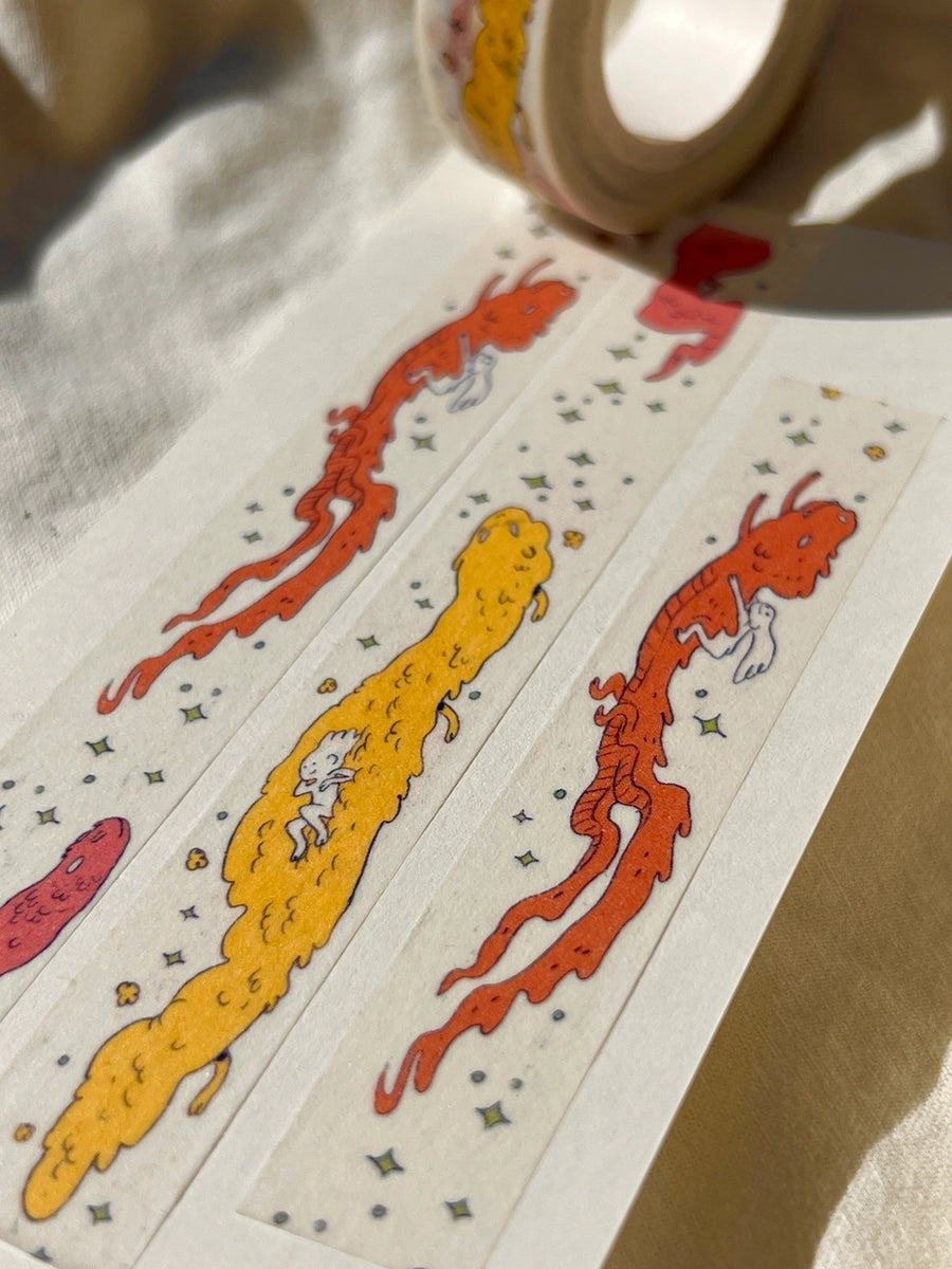 Natalie Andrewson - Dragon Girl Washi Tape – Little Craft Place