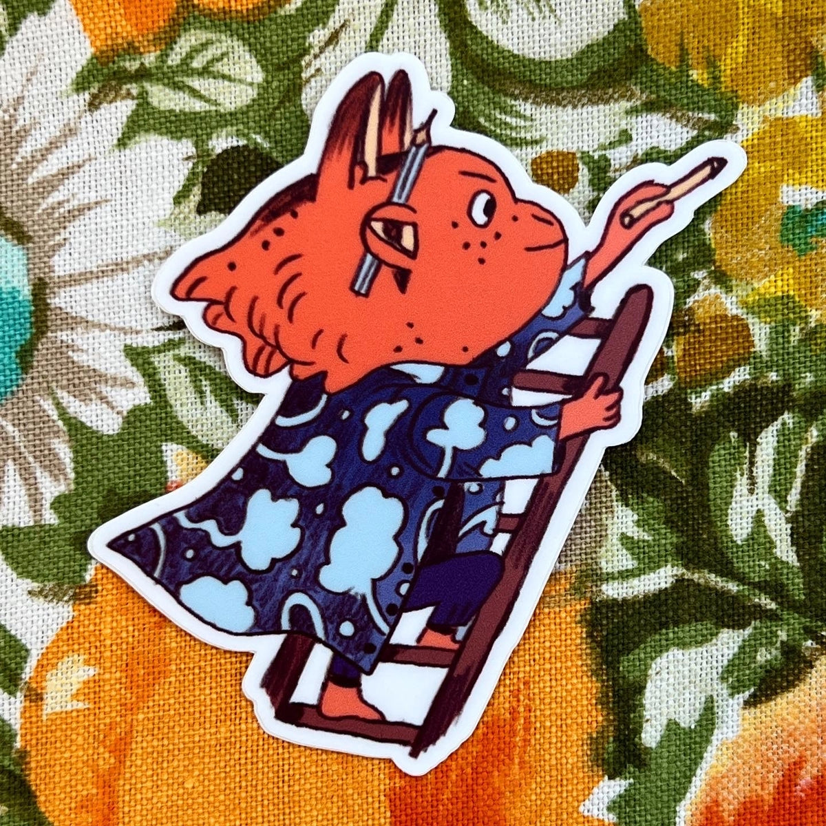 Natalie Andrewson - The Painter Vinyl Sticker – Little Craft Place