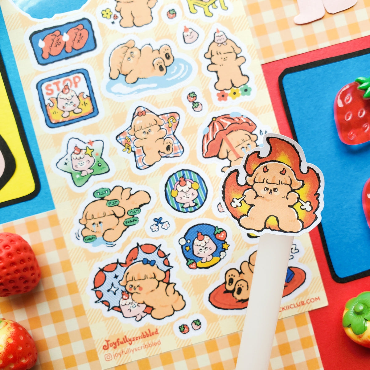 STICKII Noti & Ceri Sticker Sheet – Little Craft Place