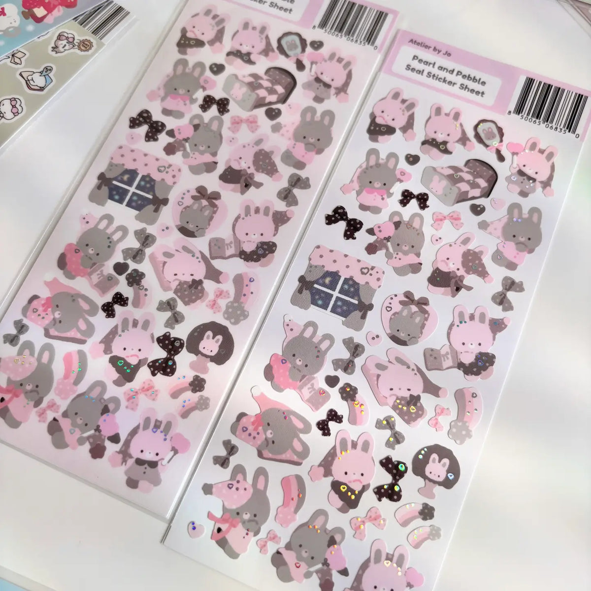 Atelier by Jo - Pearl and Pebble Deco Sticker Sheet – Little Craft Place