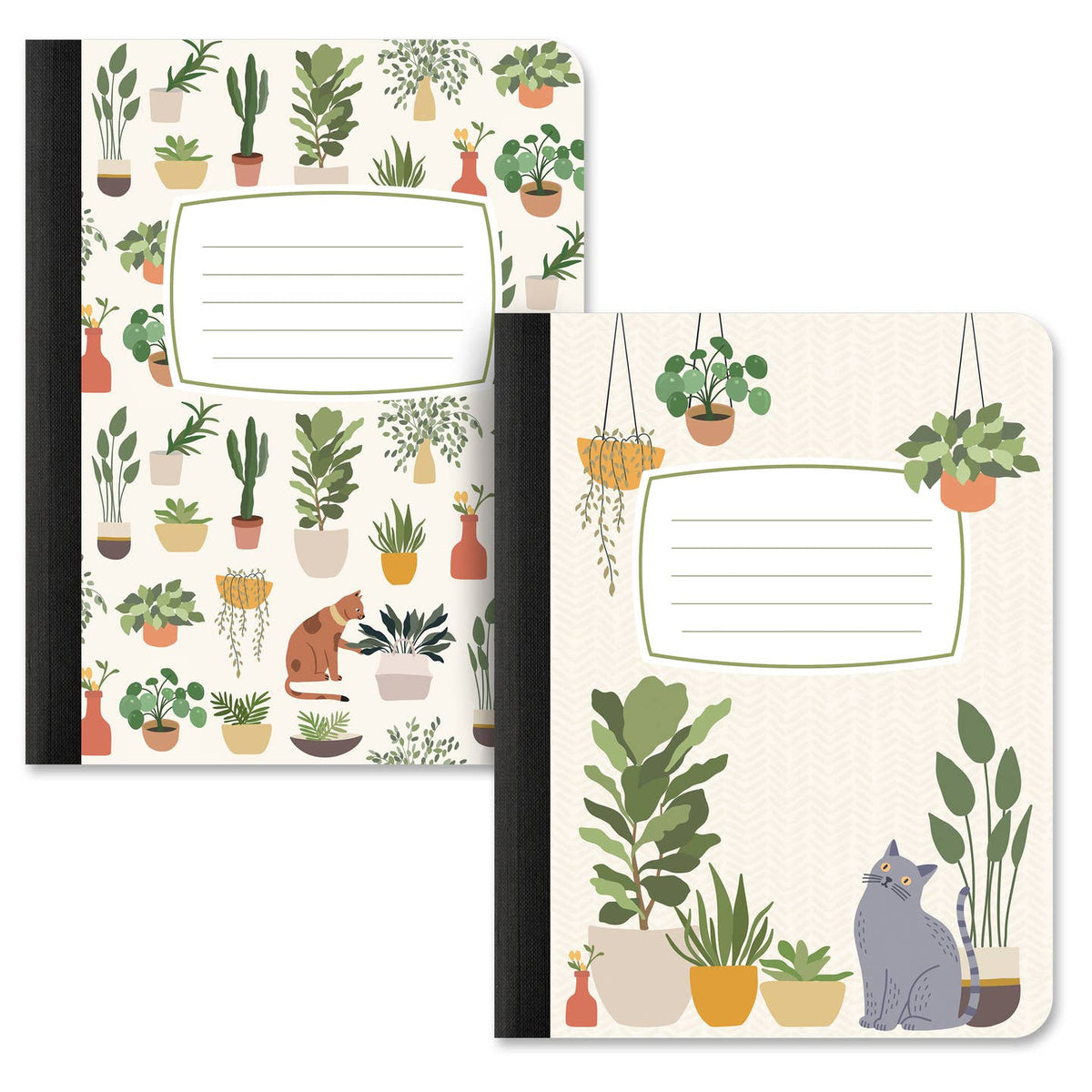 Plant Addict Composition Book Duo – Little Craft Place