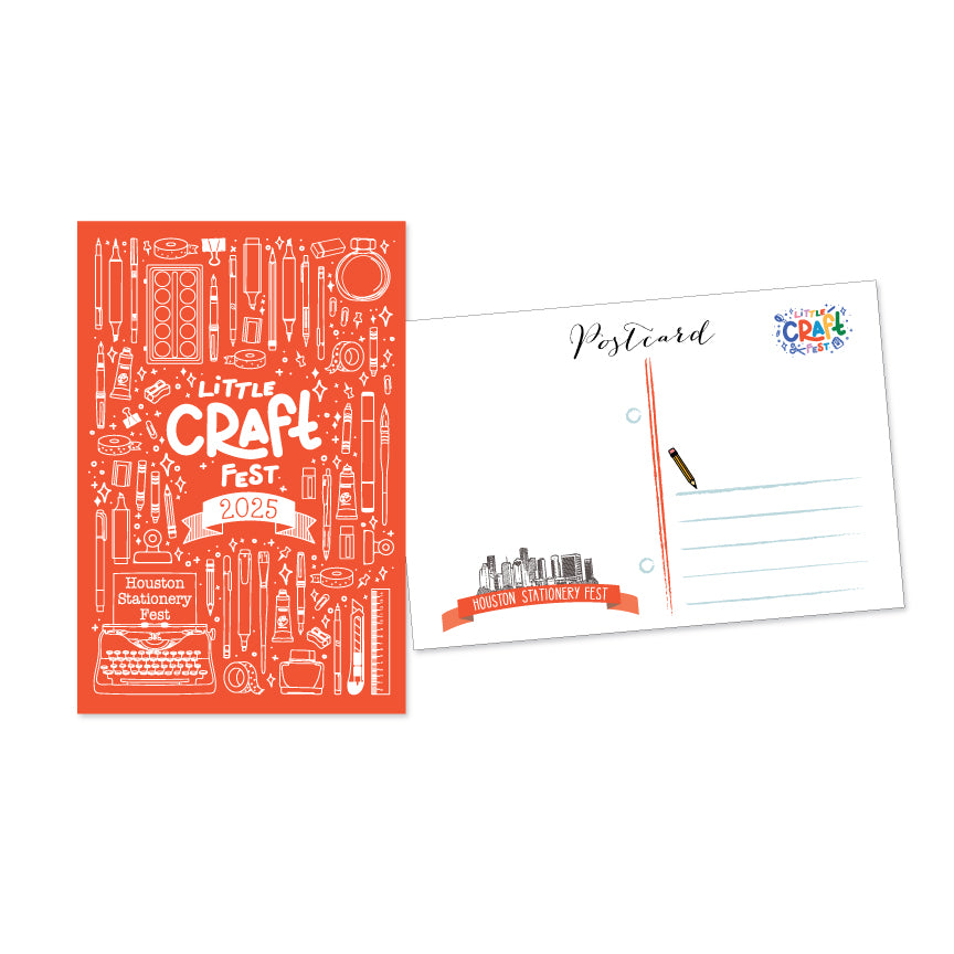 Little Craft Fest 2025 Postcard – Little Craft Place