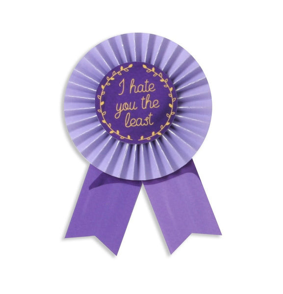Prize Ribbon Die-cut Card
