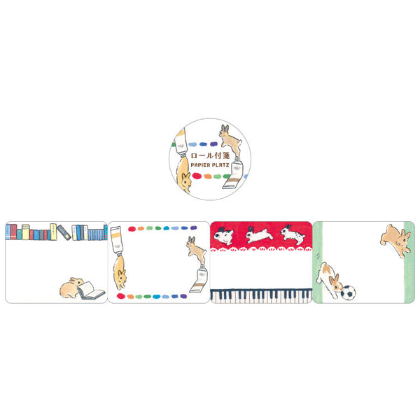 Bunny & Hobbies Sticky Notes Roll