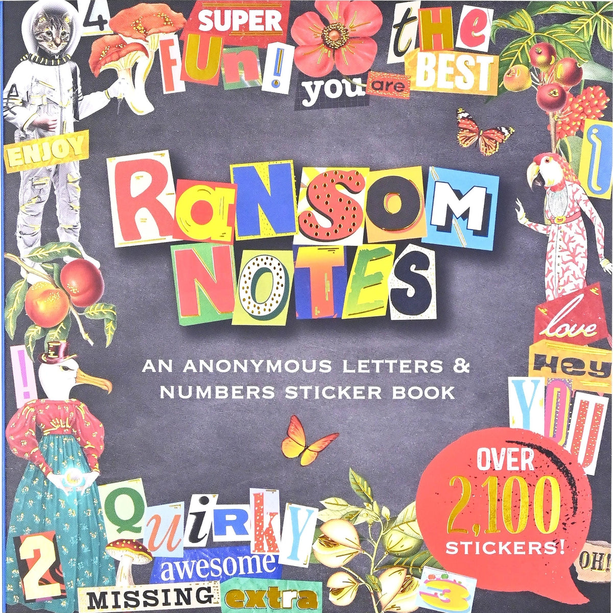 Ransom Notes Sticker Book – Little Craft Place