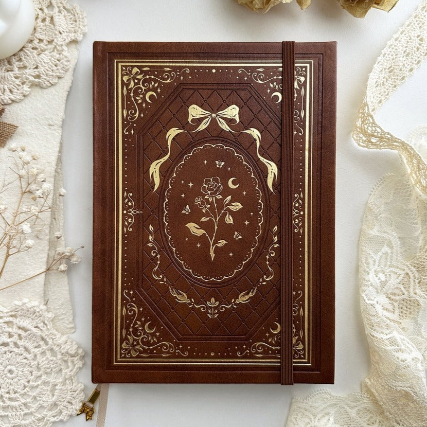 leelajournals Rose Spell Book A5 – Little Craft Place