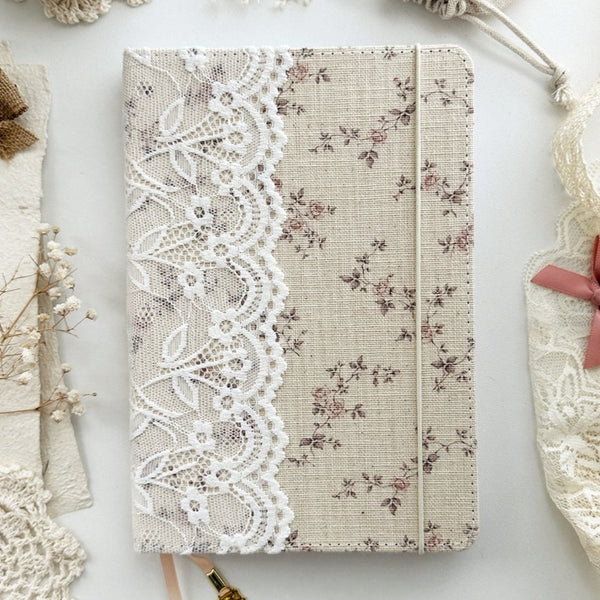 Rose & Lace Notebook A5