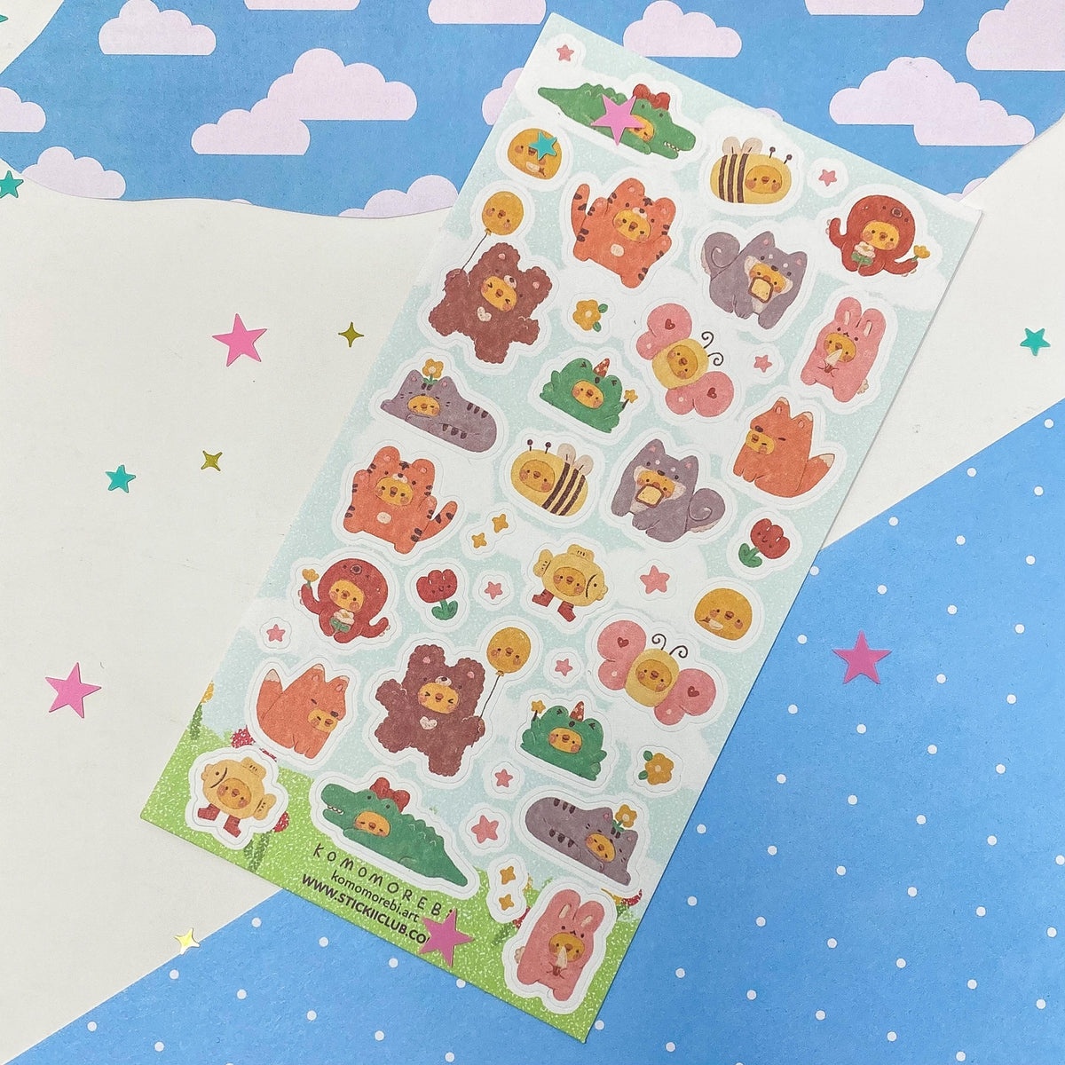 STICKII Ducks in Disguise Sticker Sheet – Little Craft Place