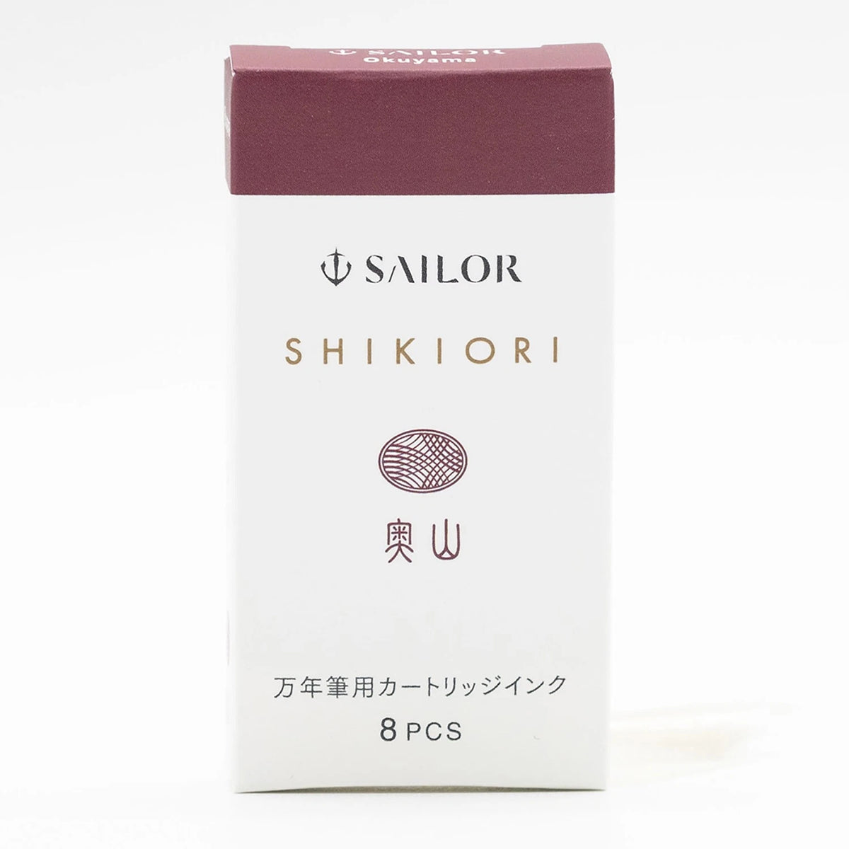 Sailor Shikiori Fountain Pen Ink Cartridges Pack of 8 - Okuyama ...