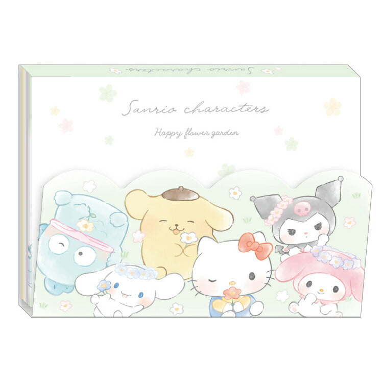 Sanrio Characters Happy Flower Garden Notepad – Little Craft Place