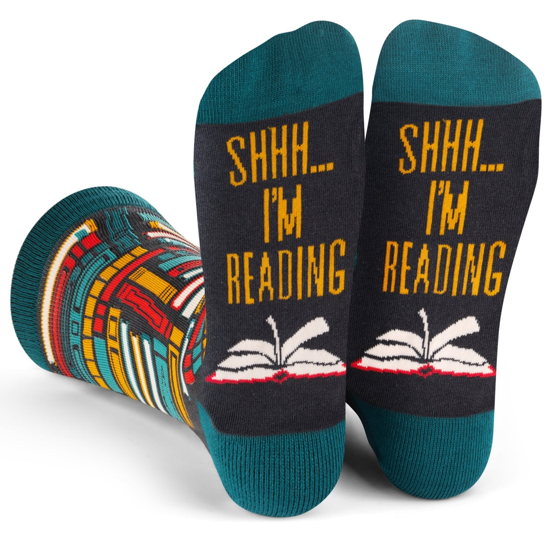 Shhh I'm Reading Socks – Little Craft Place