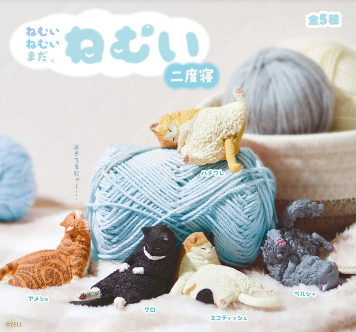 Sleepy Cat 2 Blind Box – Little Craft Place