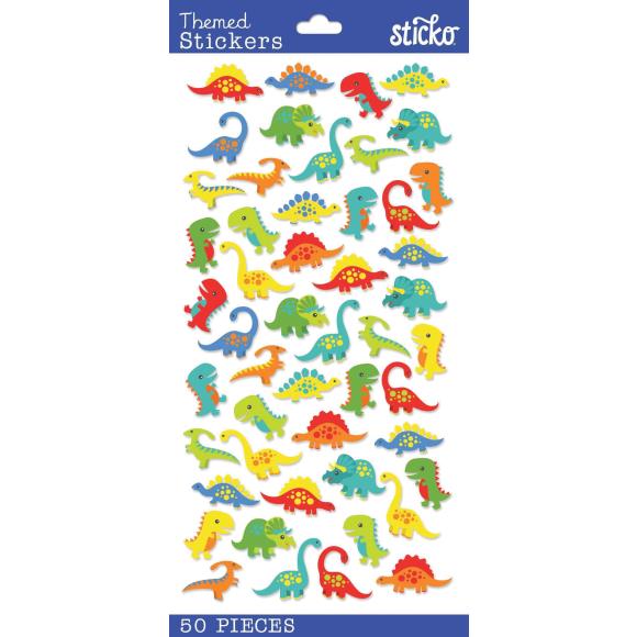 Sticko Themed Stickers - Dinosaurs – Little Craft Place