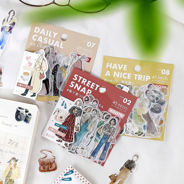 Street Snap Flake Sticker