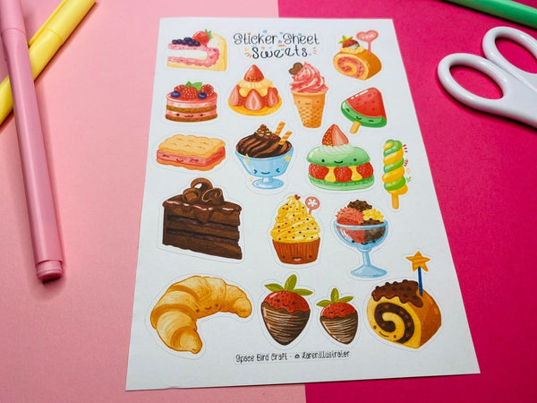 Sweets Sticker Sheet