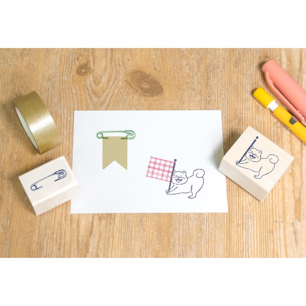 Beverly Companion Rubber Stamp - Safety Pin – Little Craft Place