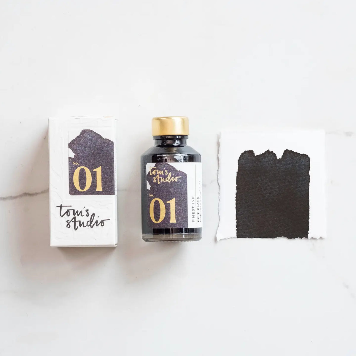 Tom's Studio - Fountain Pen Ink - Deep Black – Little Craft Place
