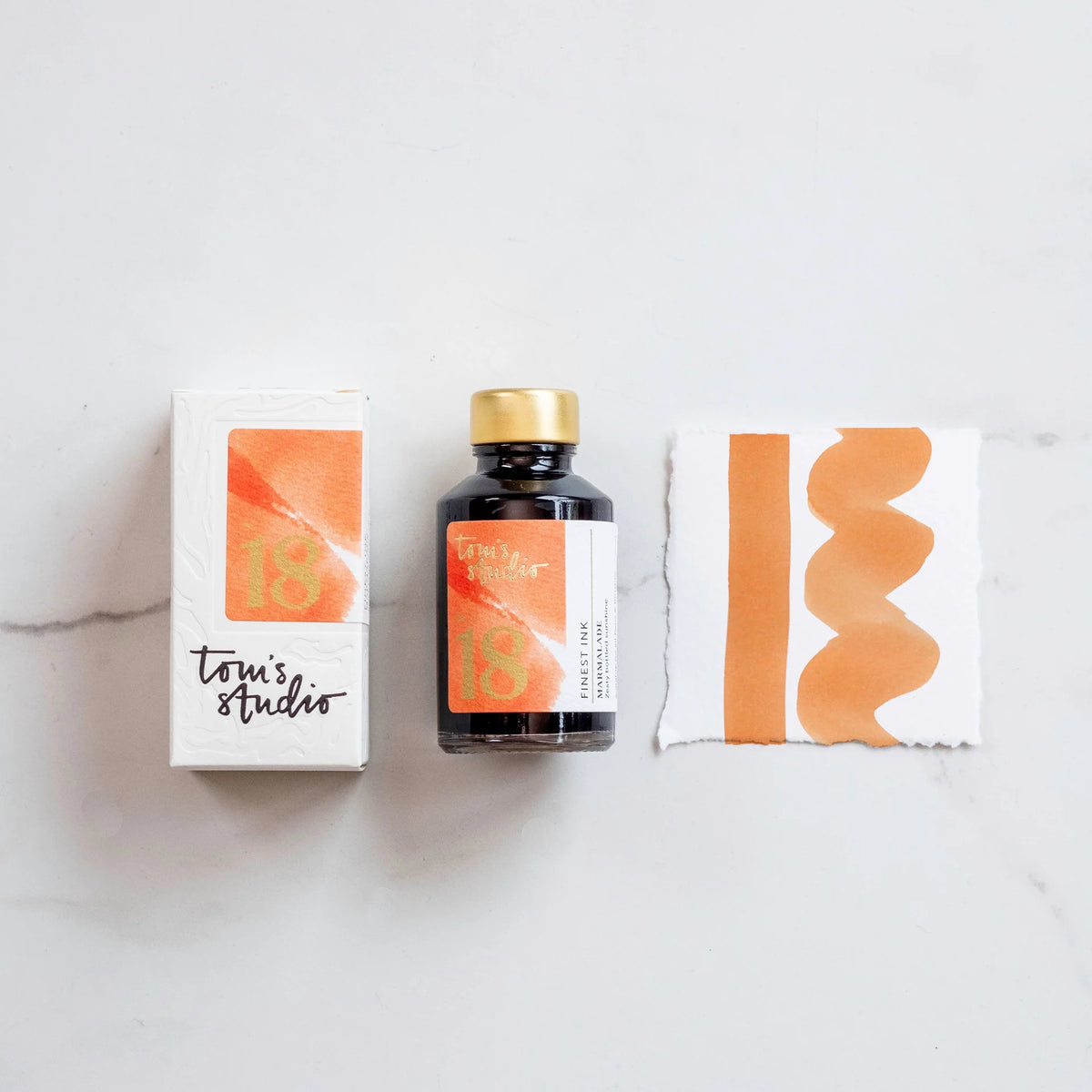 Tom's Studio - Fountain Pen Ink - Marmalade – Little Craft Place