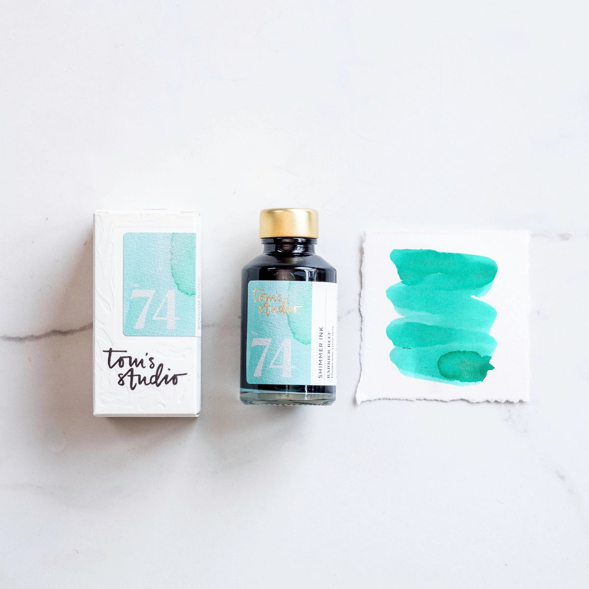 Tom's Studio - Shimmer Ink - Barrier Reef – Little Craft Place