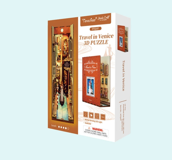 Travel in Venice Book Nook Kit