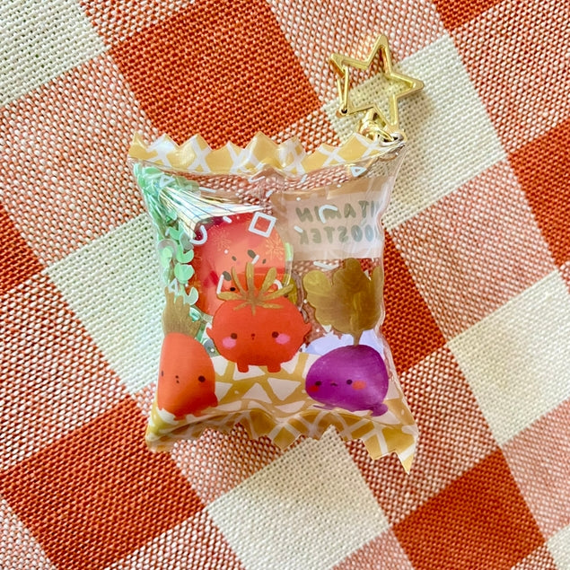 Veggie Friends Shaker Keychain – Little Craft Place