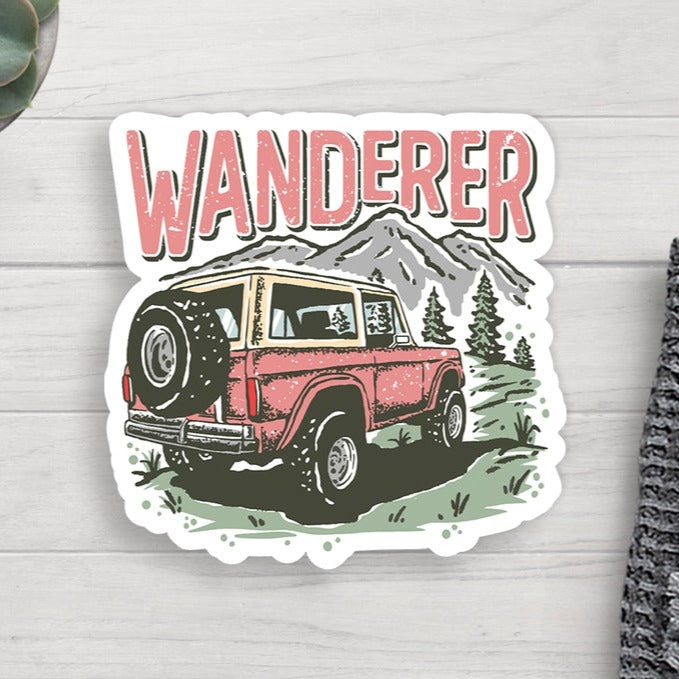 Wanderer Vinyl Sticker