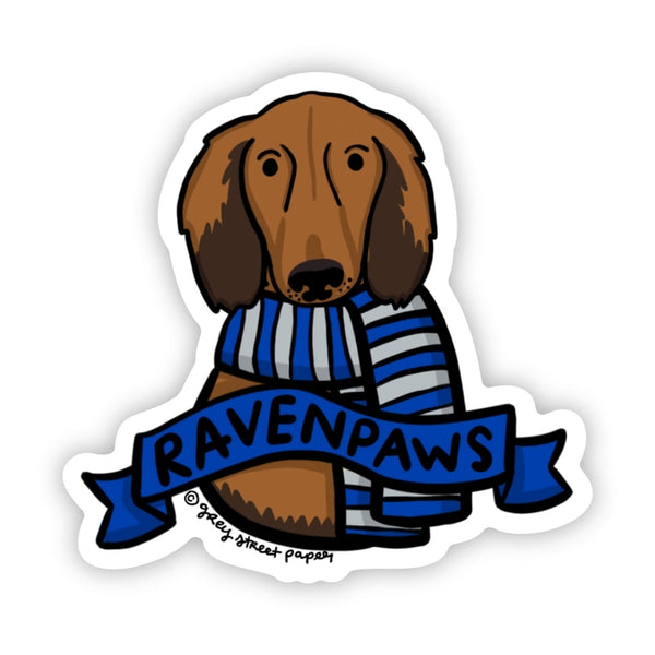 Witty Dog Sticker Ravenpaws