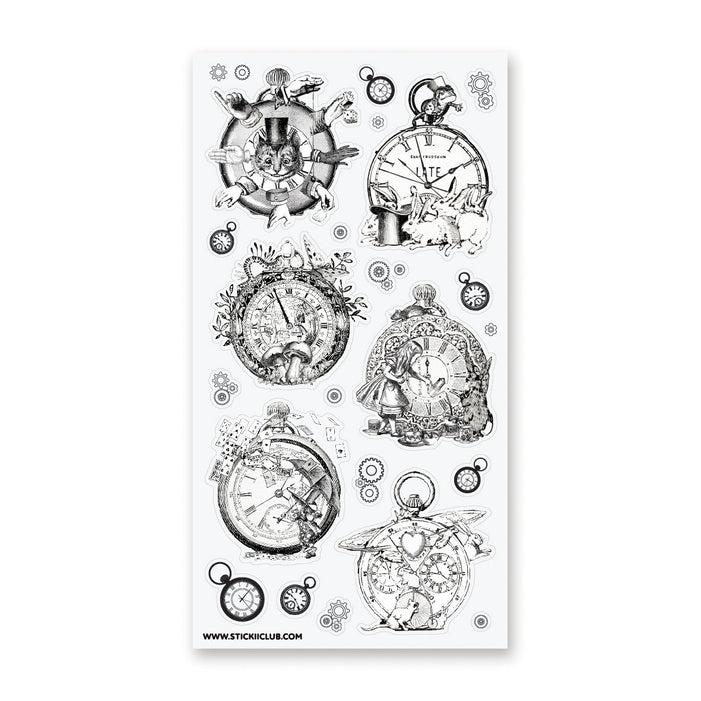 Wonderland Watches Sticker Sheet – Little Craft Place