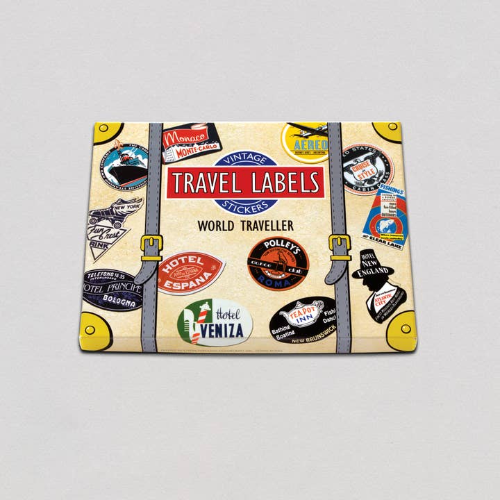 World Traveller - Travel Label Sticker Box – Little Craft Place