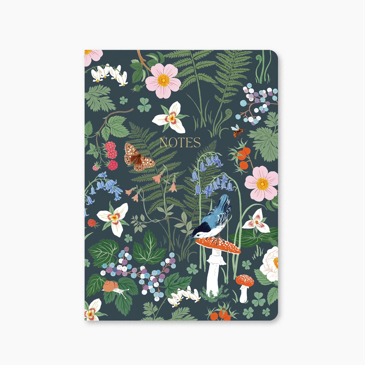 Botanica Paper Co. Softcover Notebook - Woodland (grid) – Little Craft ...