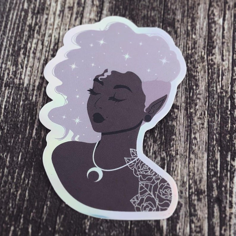 Alchemy Holographic Vinyl Sticker – Little Craft Place