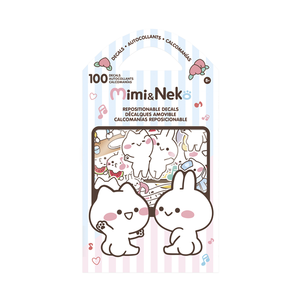 Mimi and Neko Decal Variety Pack (100-Pack) – Little Craft Place