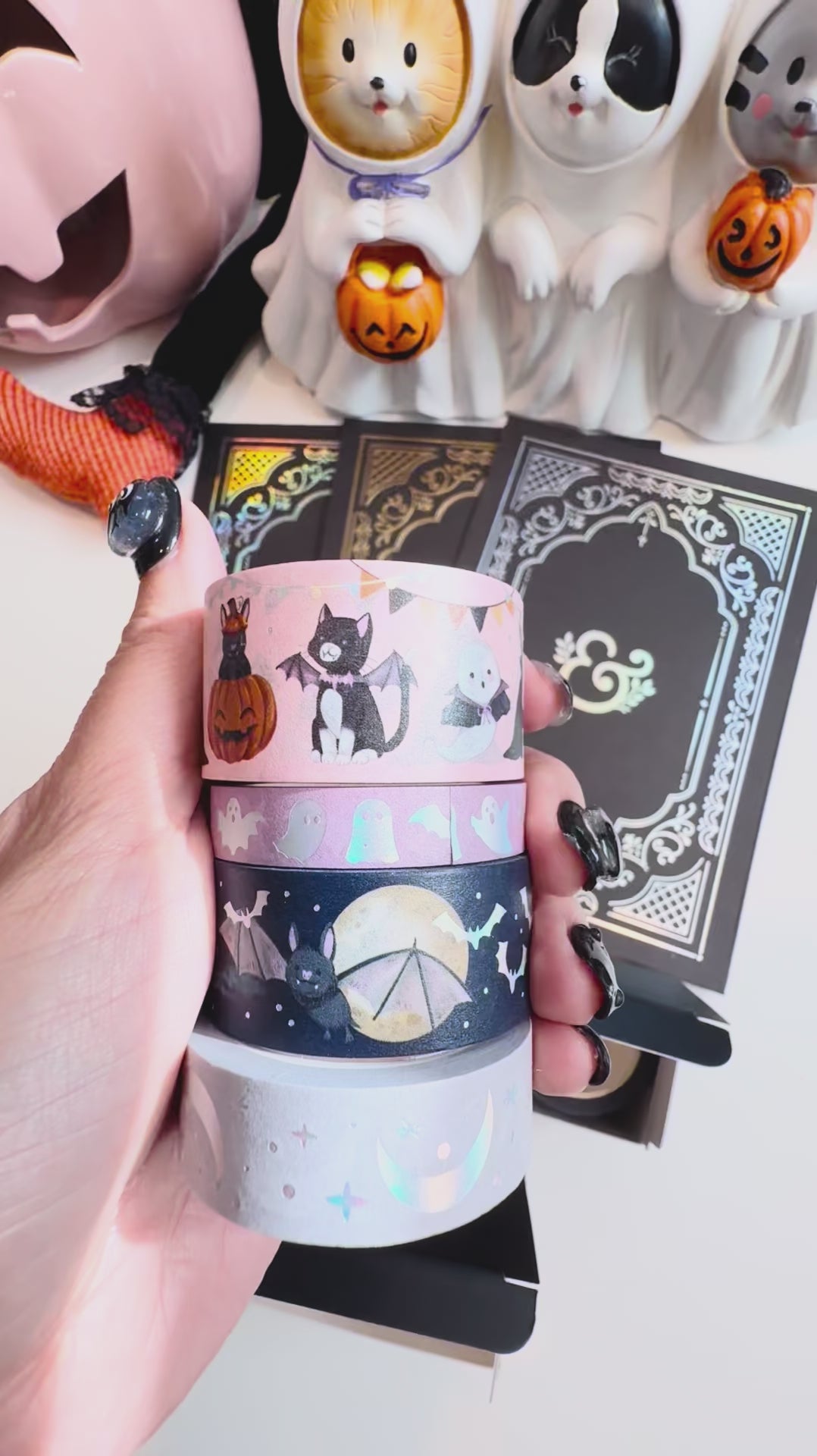 Archer and Olive Cute Bat Washi Tape Set – Little Craft Place