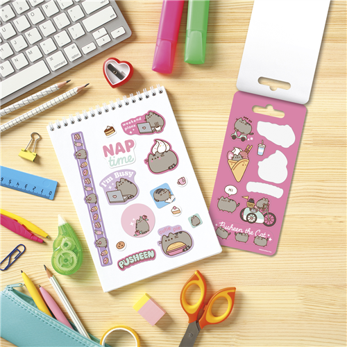 Pusheen Stickerland Pads – Little Craft Place