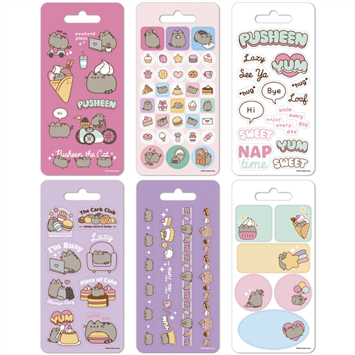 Pusheen Stickerland Pads – Little Craft Place