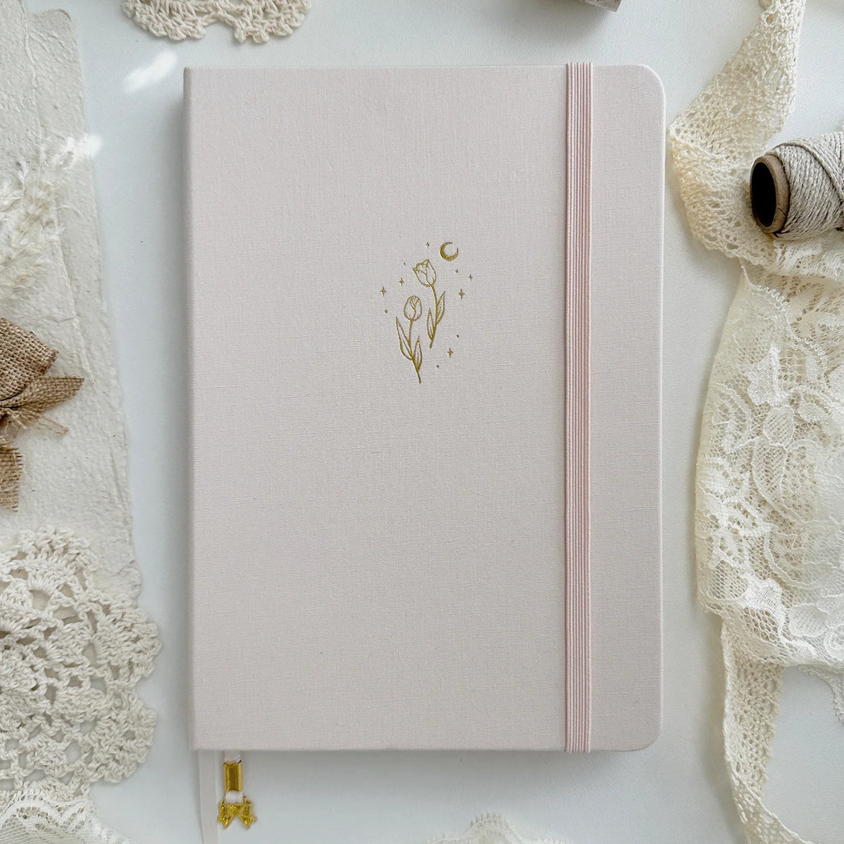 Tulip Notebook A5 (dotted) – Little Craft Place