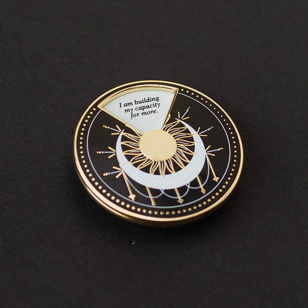 Bold Affirmations 5 Interactive Spinner Enamel Pin