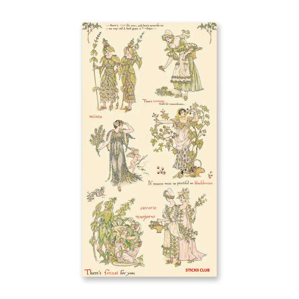 Fae of Spring Sticker Sticker Sheet