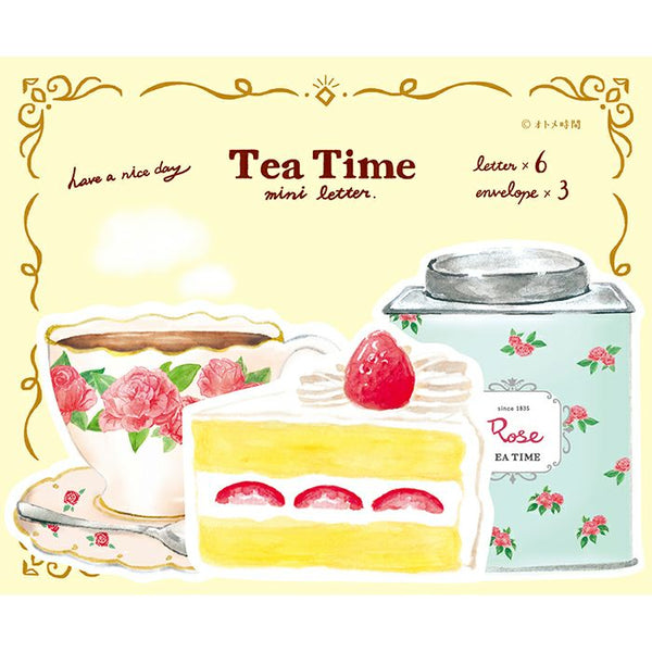 Tea Time Rose Letter Set - Writing Papers & Envelope