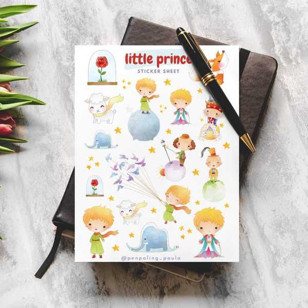 Little Prince Sticker Sheet