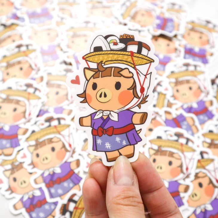 Musubi Mae Vinyl Sticker