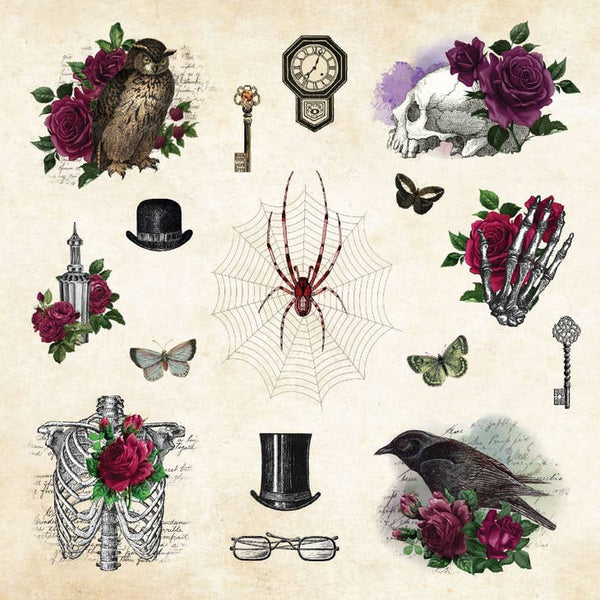 Mystical Ephemera! An Enchanting Vintage Sticker Book (900 stickers)