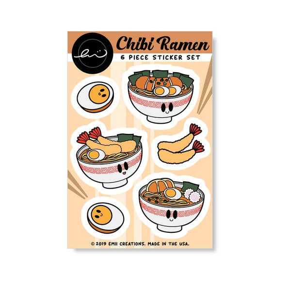 Ramen Sticker Sheet