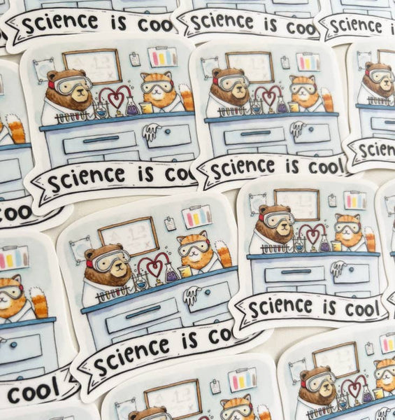 Science Is Cool Sticker