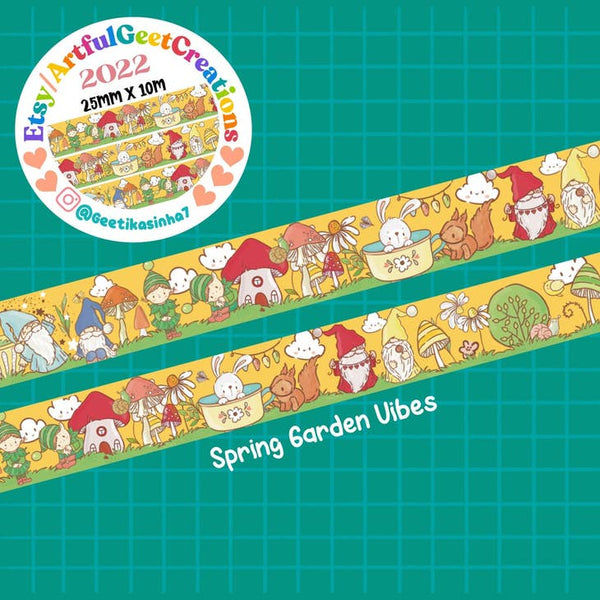 Spring Garden Vibes Washi Tape