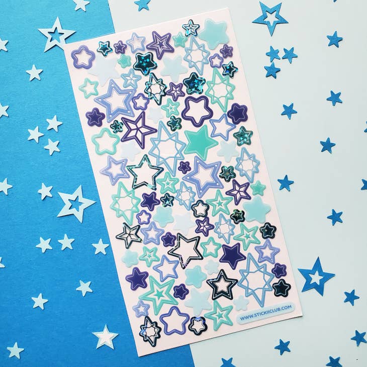Starry Sky Sticker Sheet – Little Craft Place