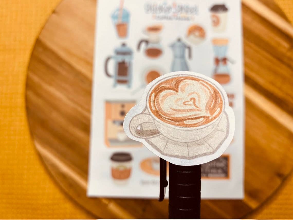 Coffee House Sticker Sheet – Little Craft Place