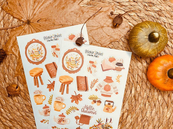 Hello Fall Sticker Sheet